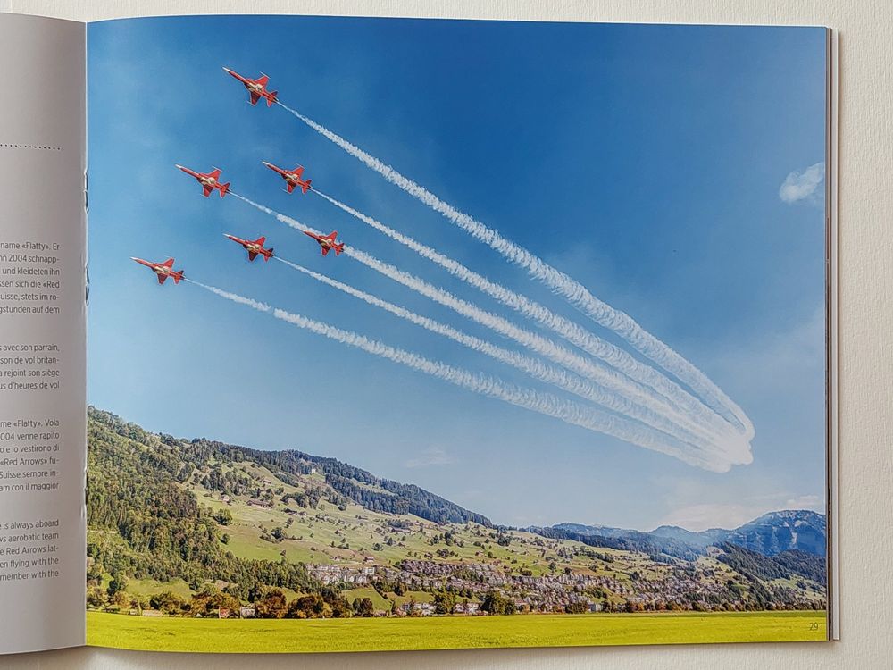 Broschüre "Patrouille Suisse 2024" (60-jähriges Jubiläum) (Neu (gemäss ...