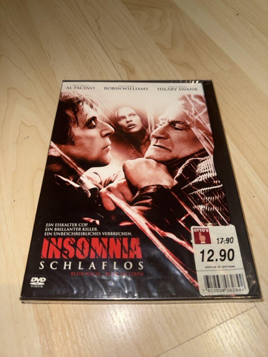 Insomnia DVD - Thriller mit Al Pacino, neuwertig & OVP (Neu und ...