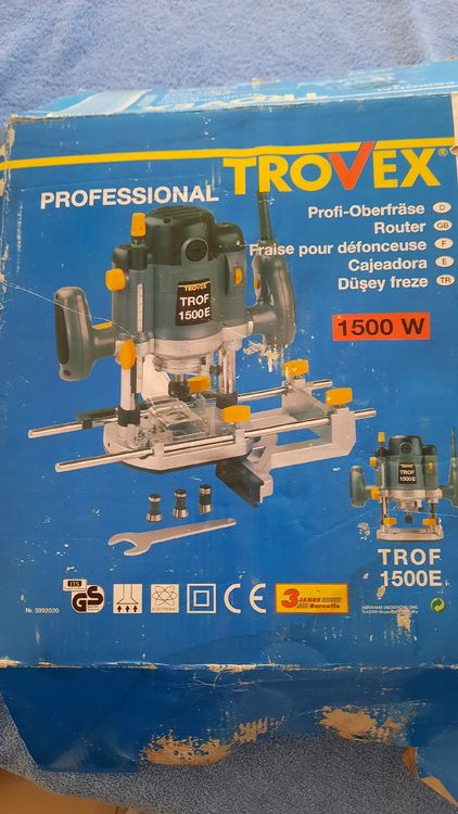 Profi Oberfräse Trovex | Kaufen auf Ricardo