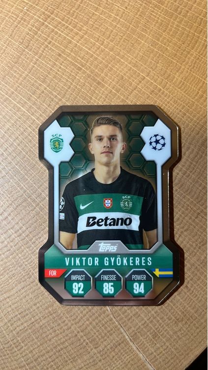 Topps Match Attax Viktor Gyokeres Topps, shield card #SH8 | Kaufen auf Ricardo