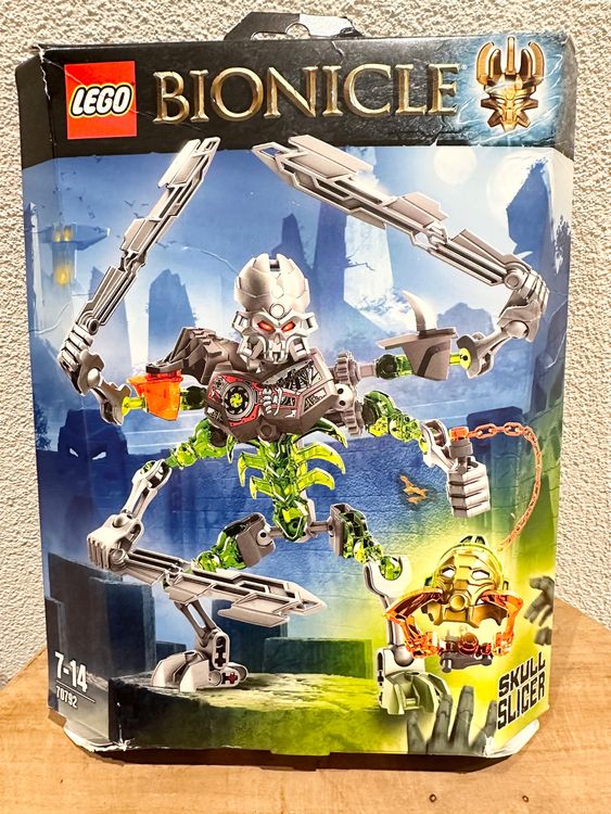 NEU VINTAGE VERSIEGELT LEGO BIONICLE 70792 SKULL SLICER RAR (Neu und ...
