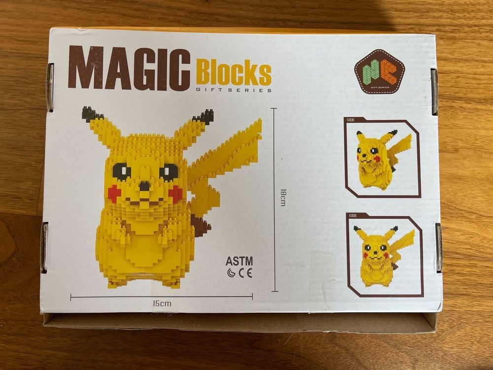 Magic blocks Pikachu (Gebraucht) in Lausanne für CHF 15 – mit Lieferung ...