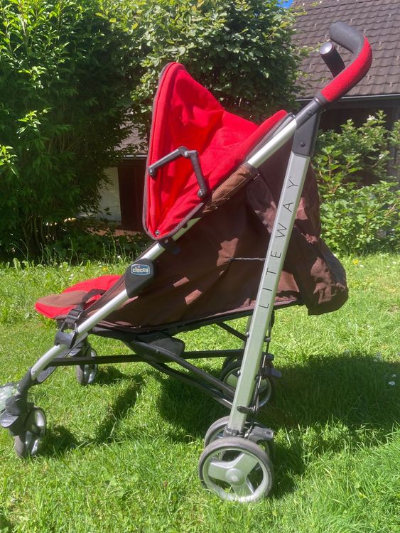 Chicco Liteway Buggy, rot -ideal für unterwegs (Gebraucht) in Tann für CHF 1 – nur Abholung auf ...