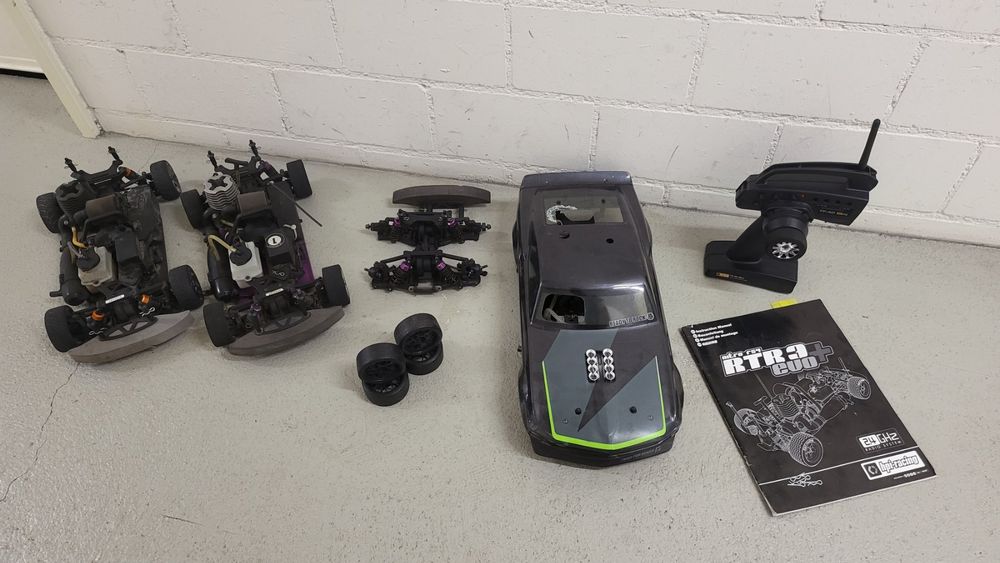 HPI Nitro RS4 evo 3+ Ford Mustang 1969 + 2 ersatzteilspender | Kaufen auf Ricardo