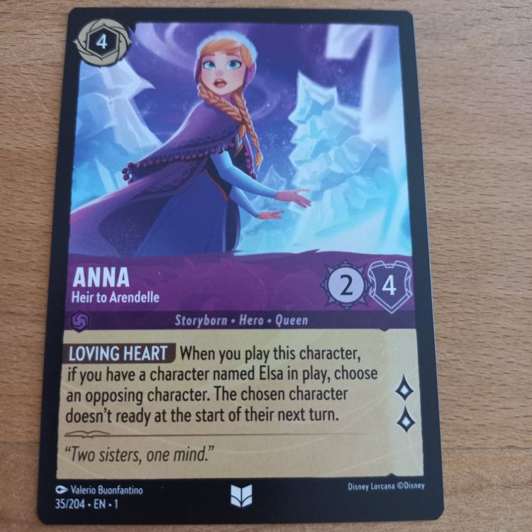 Lorcana - ANNA - EN 35/204 | Kaufen auf Ricardo