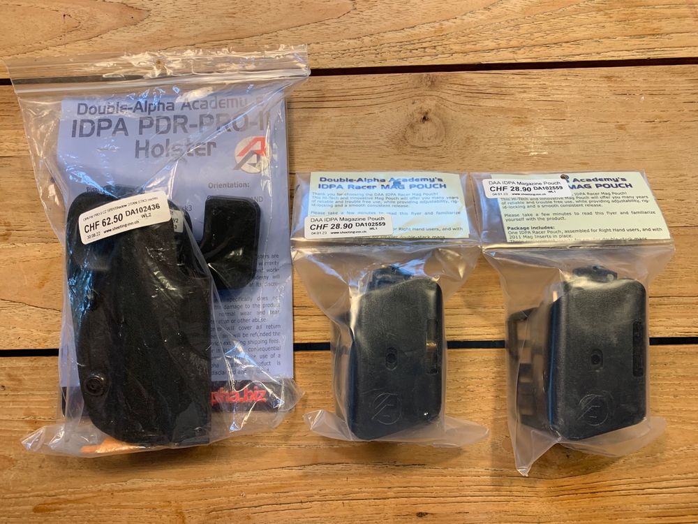 Double Alpha IDPA PDR-PRO-II Holster (Neu und originalverpackt) in ...