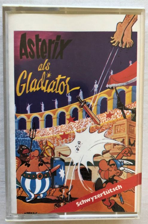 ASTERIX ALS GLADIATOR - Hörspiel - MC- Schwyzertütsch | Kaufen auf Ricardo