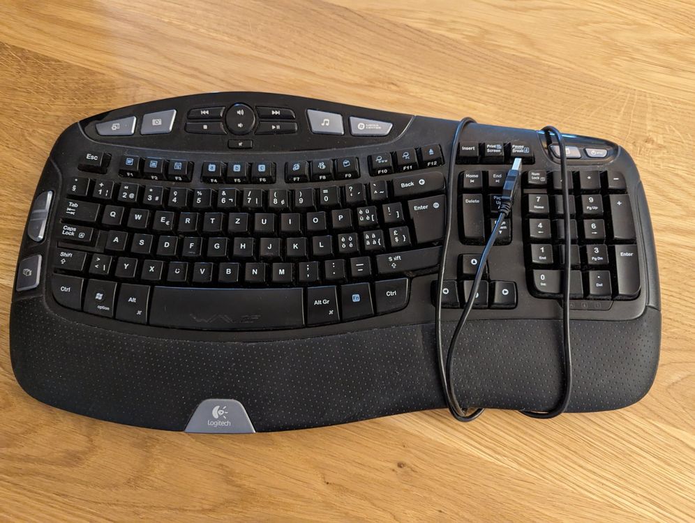 Logitech Wave Keyboard | Kaufen auf Ricardo