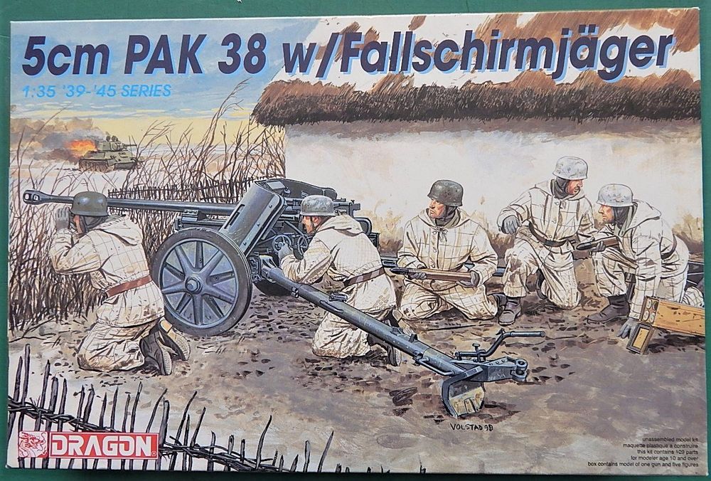 5cm PAK 38 w/Fallschirmjäger (Neu und originalverpackt) in Neuchâtel ...