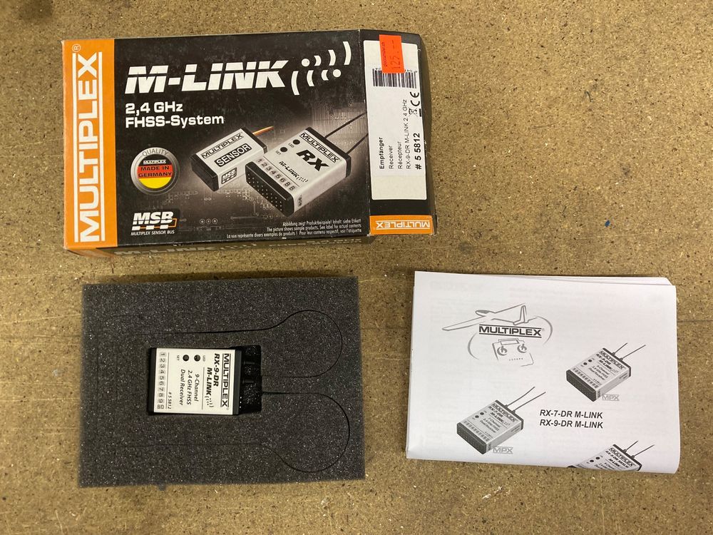 Empfänger Multiplex RX 9 DR M-LINK (Neu (gemäss Beschreibung)) in ...