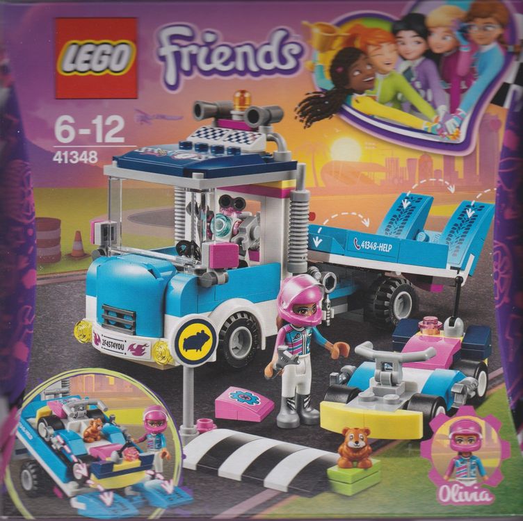 LEGO FRIENDS 41348 CAMION DI SERVIZIO E MANUTENZIONE new (Neu und ...