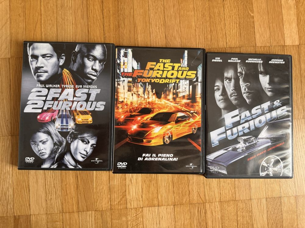 3 DVD Fast and Furious - Da collezione (Gebraucht) in Viganello für CHF ...
