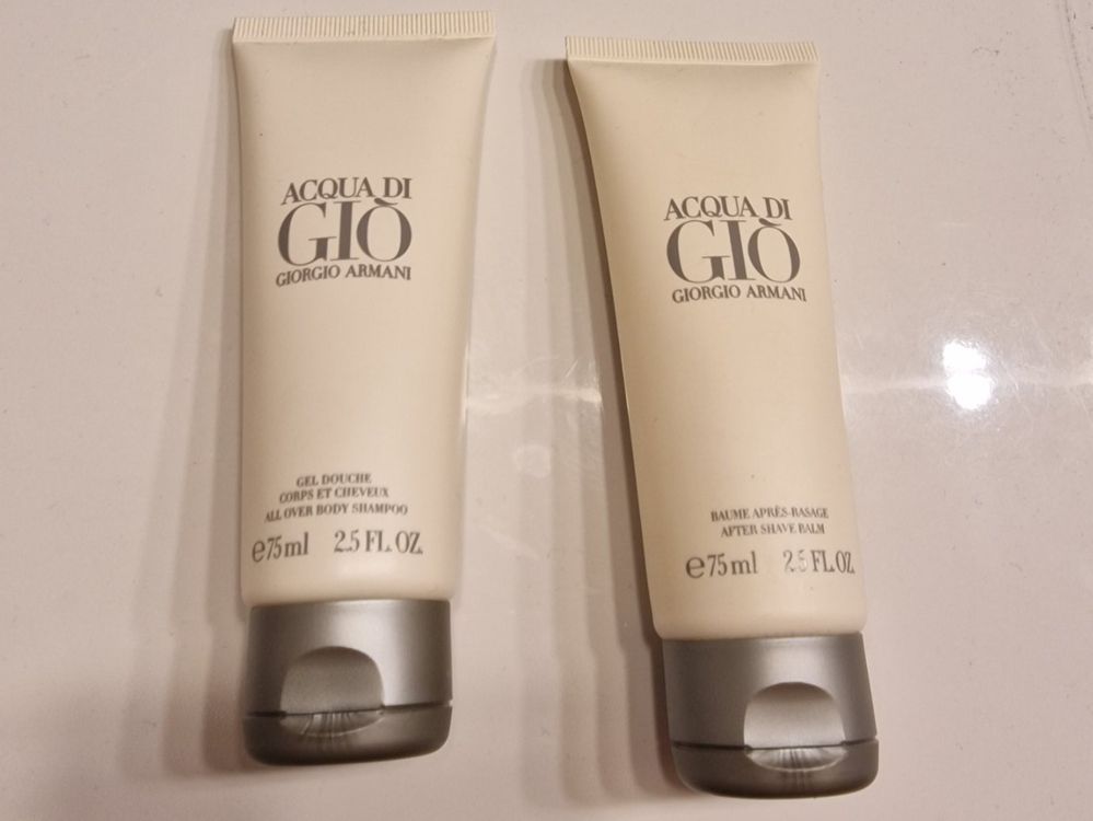 Giorgio Armani Aqua di Gio Shampoo After Shave (Neu (gemäss ...