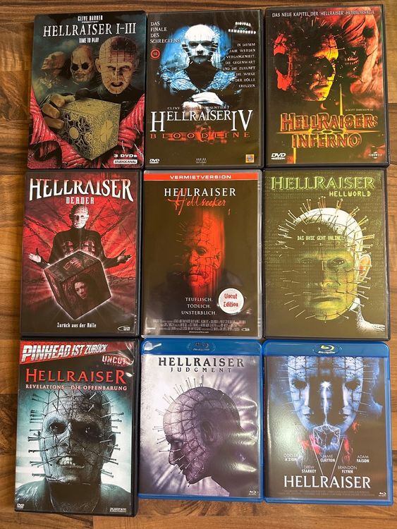 Hellraiser 1-11 komplett Collection | Kaufen auf Ricardo