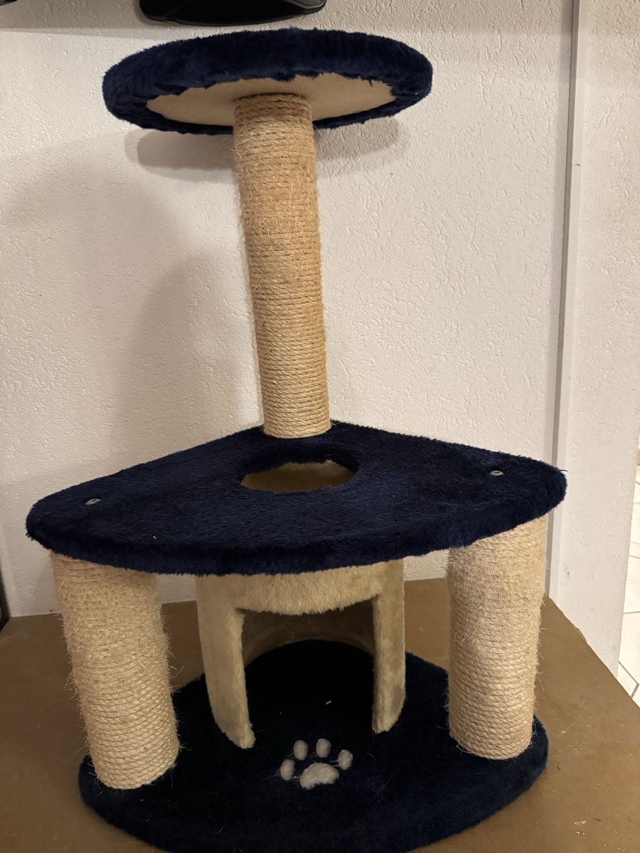 Arbre pour chat (D'occasion) à Montsevelier pour CHF 30 – avec ...