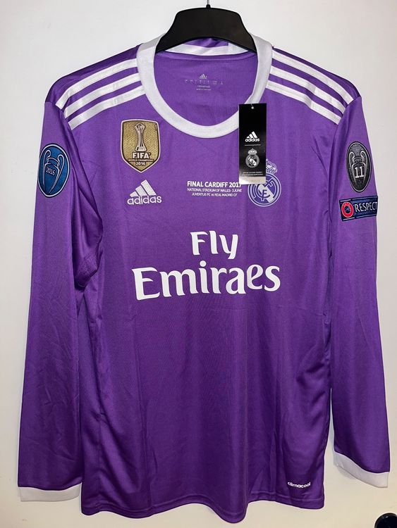 Maillot RONALD REAL MADRID FINAL CARDIFF 2017 Replica SIZE L | Kaufen ...