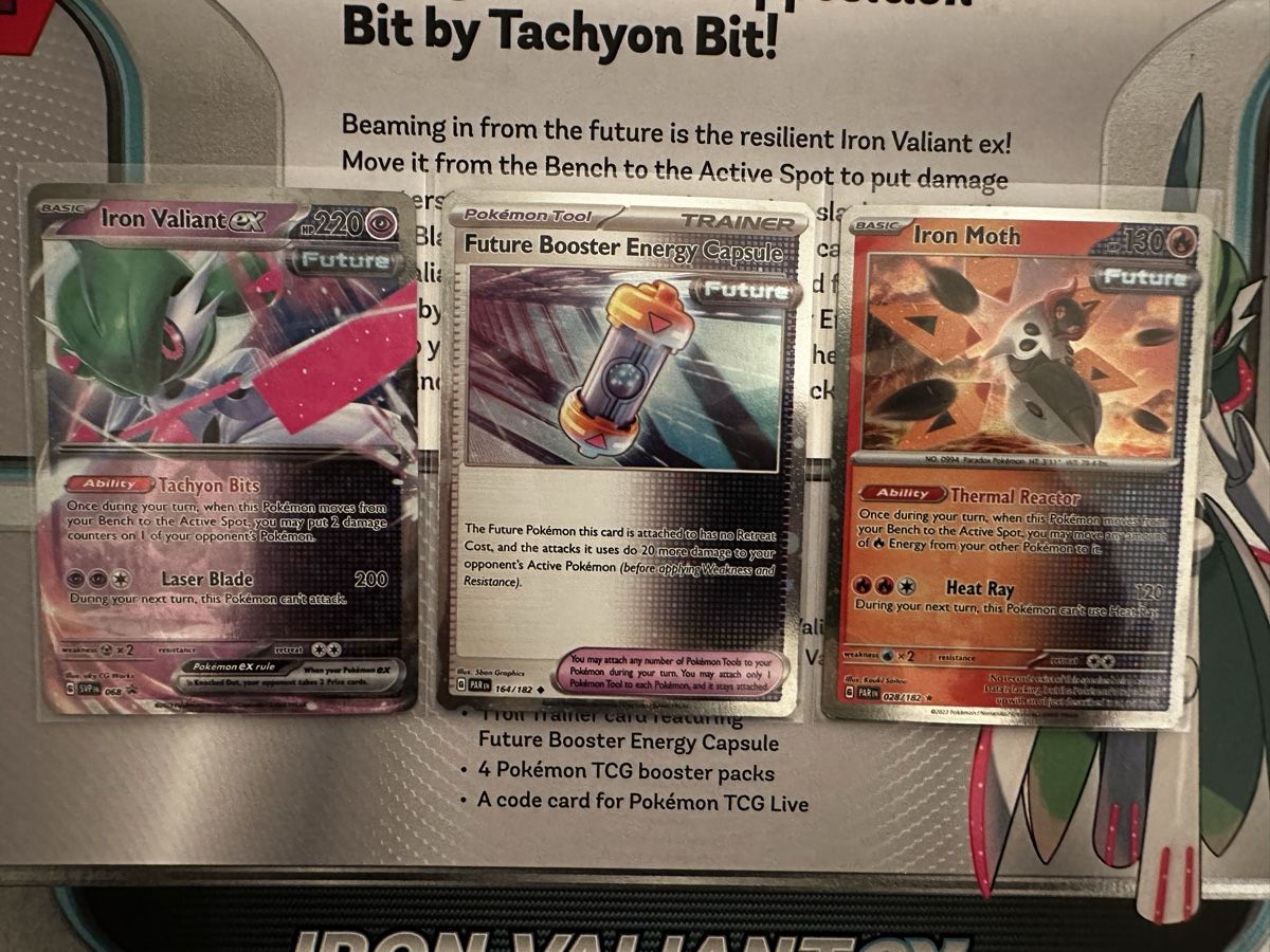 Pokemon Iron Valiant ex Combo🔥 (Neu (gemäss Beschreibung)) in ...