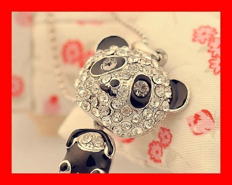 Panda Anhänger inkl. Kette Bling Bling | Kaufen auf Ricardo