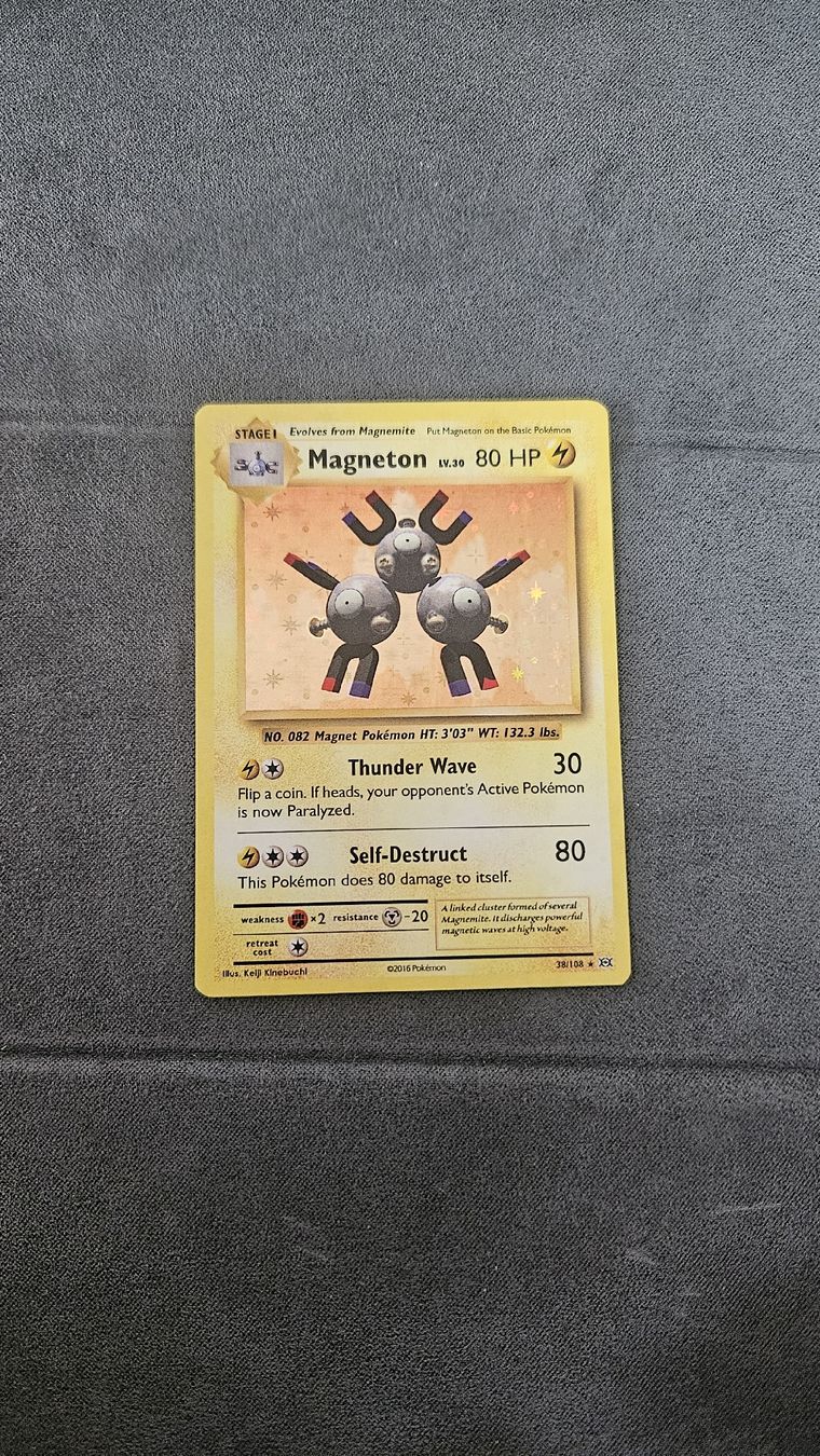 🏴󠁧󠁢󠁥󠁮󠁧󠁿 Carte Pokémon Magneton Holo Evolutions XY (Neuf (Voir ...