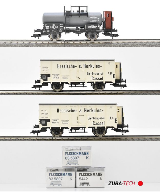Fleischmann 3x Kesselwagen DR HO GS mit OVP (Gebraucht) in St. Gallen ...