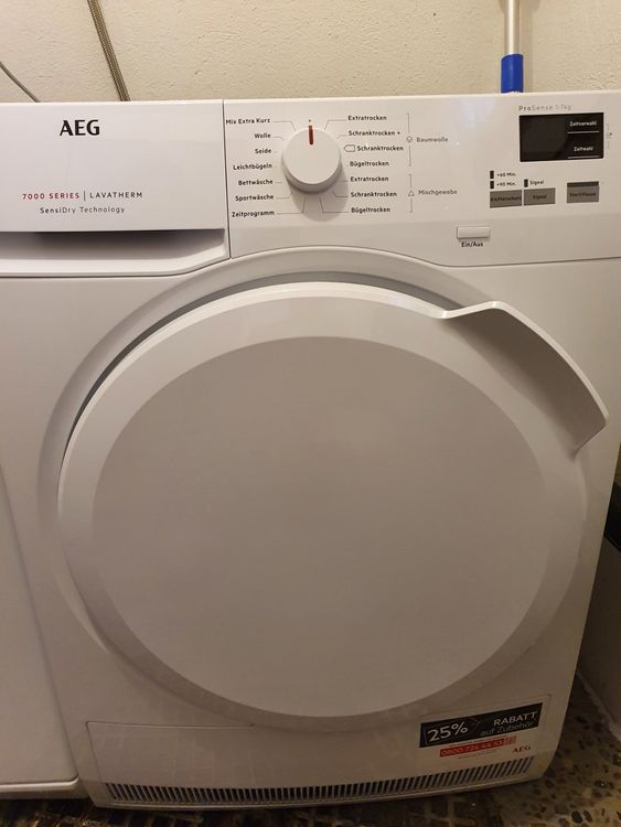 Wäschetrockner AEG 7000 Series – Lavatherm (Gebraucht) in Hüntwangen für CHF 250 – nur Abholung ...