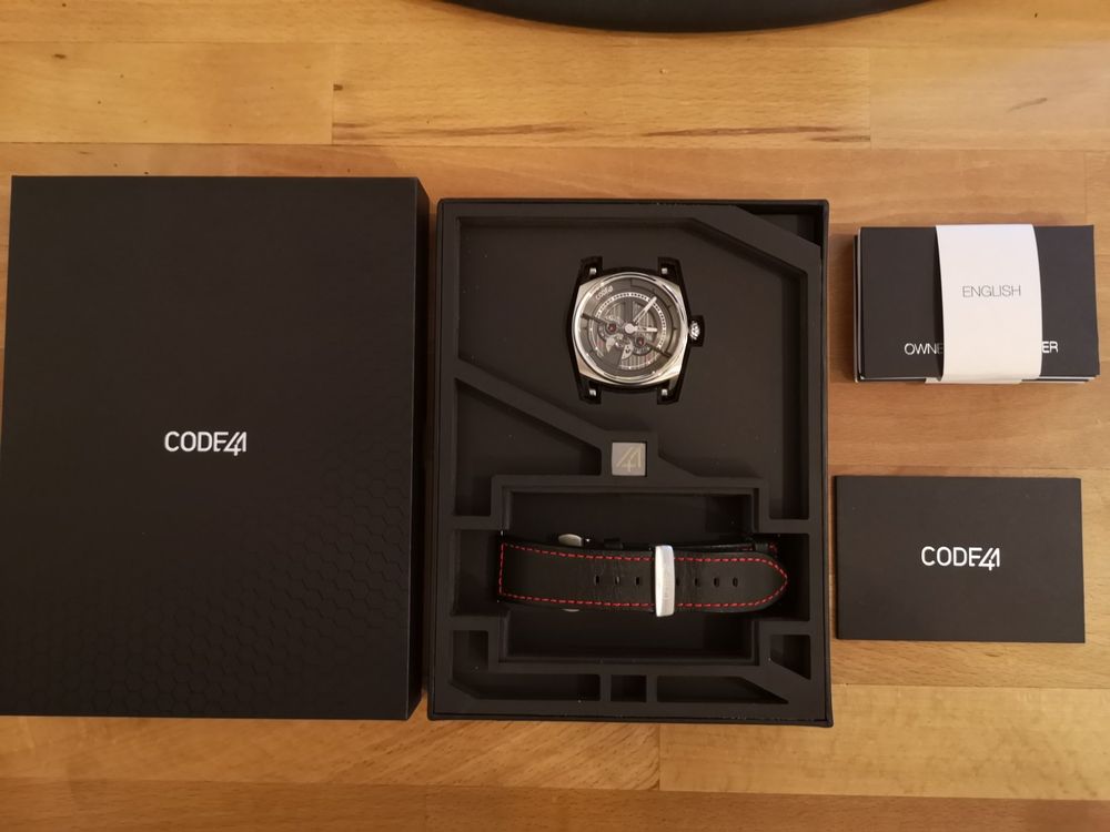 CODE41 ANOMALY-01 Automatikuhr, 42mm Steel (kaum getragen) (Gebraucht) in Aadorf für CHF 411 ...