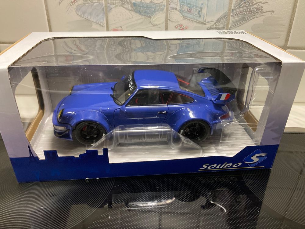 Porsche 911 964 RWB Body Kit Champagne 1/18 | Kaufen auf Ricardo