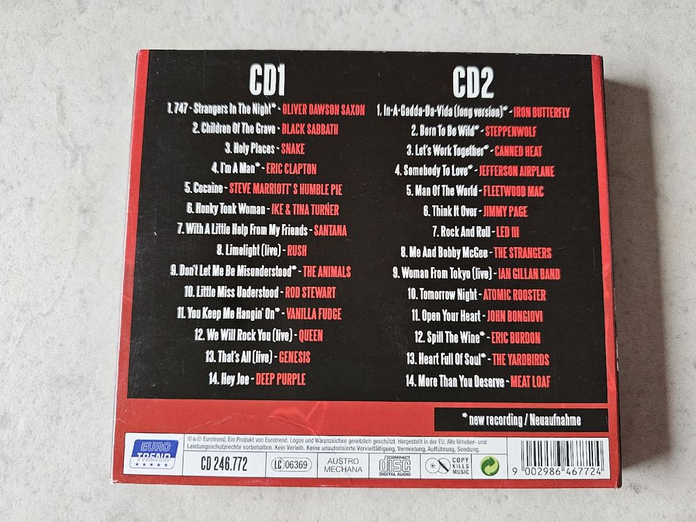 Various - ROCK - 2 CD Digipak (Gebraucht) in Schneisingen für CHF 4.5 ...