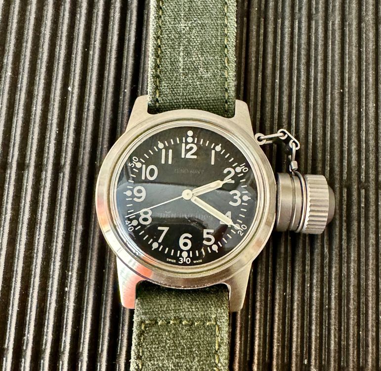ZENO-Navy Uhr des UDT-Teams der Seal-Spezialeinheiten rar (Neu und ...