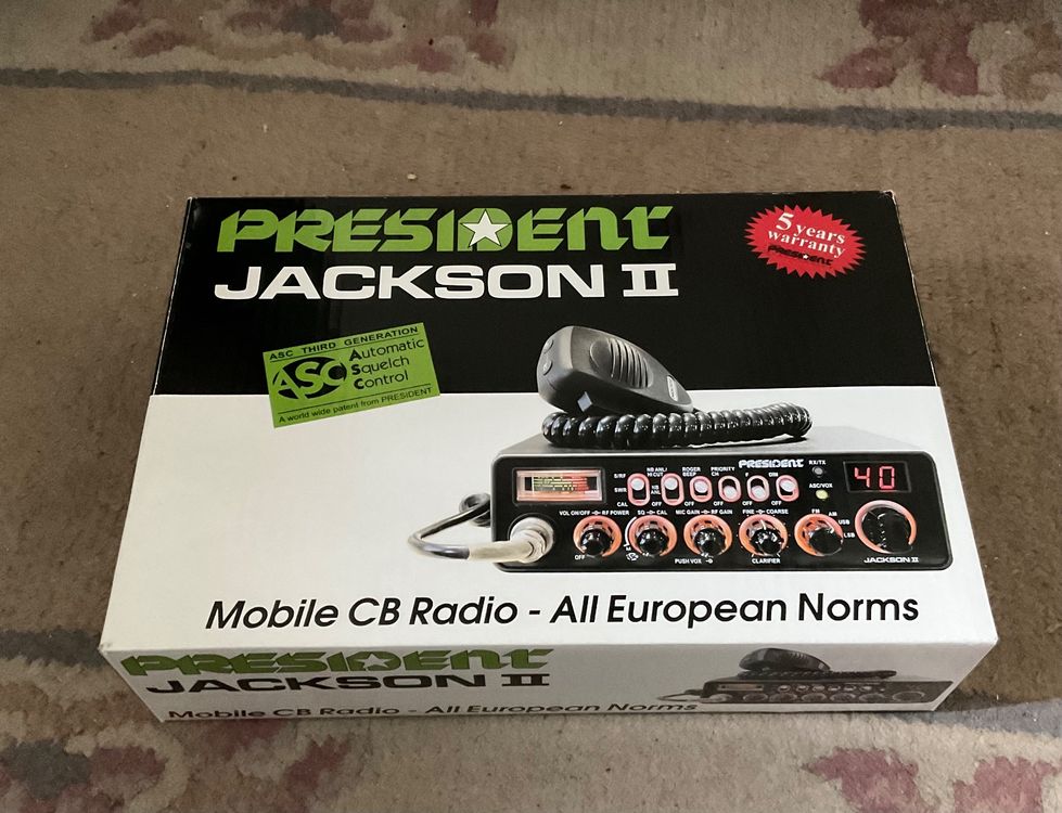 FUNKGERÄT PRESIDENT JACKSON II AM/FM/SSB | Kaufen auf Ricardo