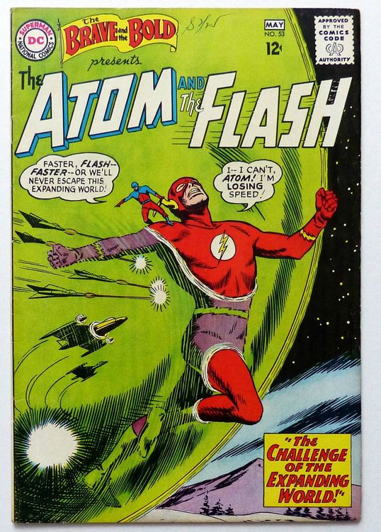 BRAVE AND THE BOLD #53 THE ATOM & THE FLASH DC COMICS 1964 | Kaufen auf ...
