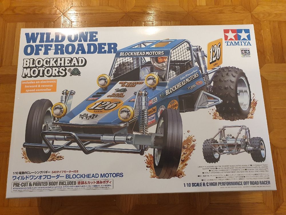 Tamiya Wild One Blockhead Motors (Neu und originalverpackt) in ...