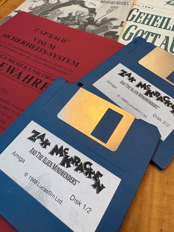 Amiga Spiel: Zak McKracken and the Alien Mindbender (DE) (Gebraucht) in Niederhasli für CHF 99 ...