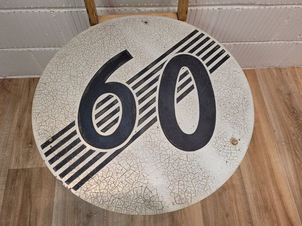 Strassen Tafel Hinweisschild "Ende 60" (Gebraucht) in Nottwil für CHF ...