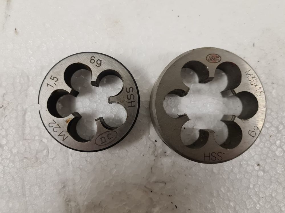 Gewindeschneideisen Filliere M22x1.5 M30x1.5 DC | Kaufen auf Ricardo