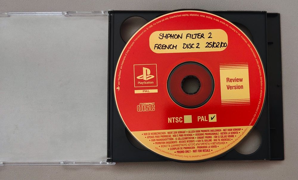 Syphon Filter 2 PS1 - PRESSE PROMO (Vollversion) RARITÄT (Neu und ...