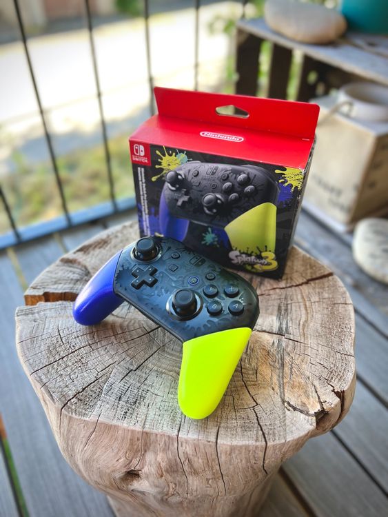 NINTENDO Switch Pro Controller - Edition Splatoon 3 🔥 (Neuf (Voir ...