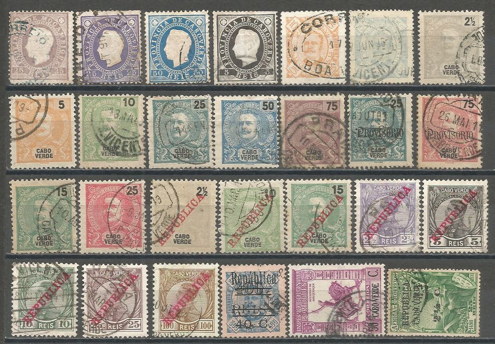 27 Timbres Anciens ( Portugal & Cap Vert ) | Kaufen auf Ricardo