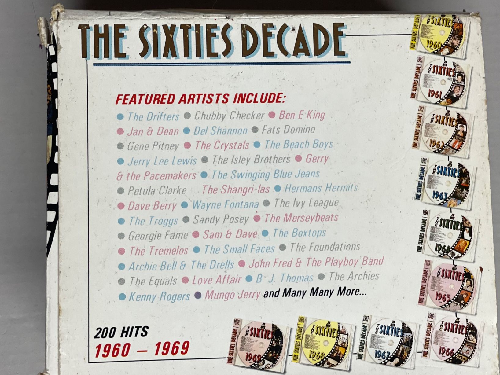 Sixties - The 60s Decade - 10 CD Picture Disc Set - Top (Gebraucht) in ...