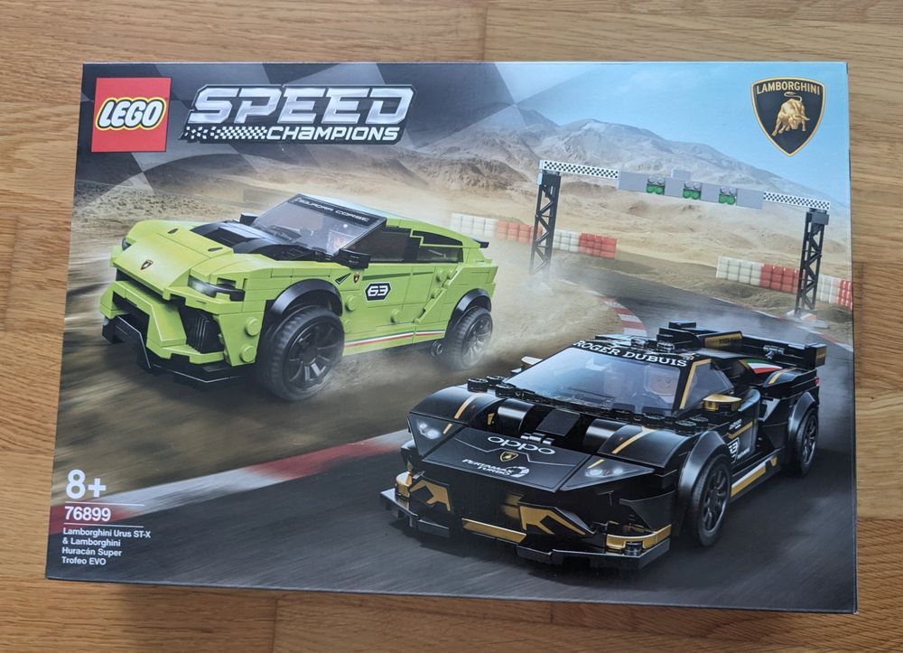 Lego 76899 Lamborghini Urus ST-X & Huracán Super Trofeo EVO (Neu und ...