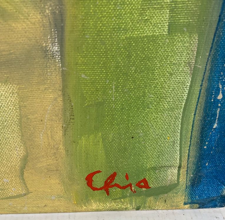 Sandro Chia (1946) Gemälde von einer Dame (Gebraucht) in Root für CHF ...