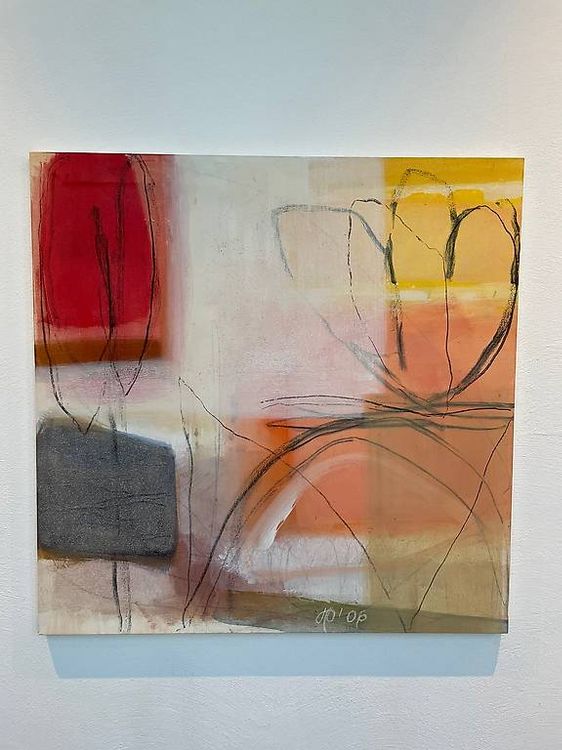 Ölgemälde von J. Prinz, Titel: Paradies, signiert, 06 (Gebraucht) in ...