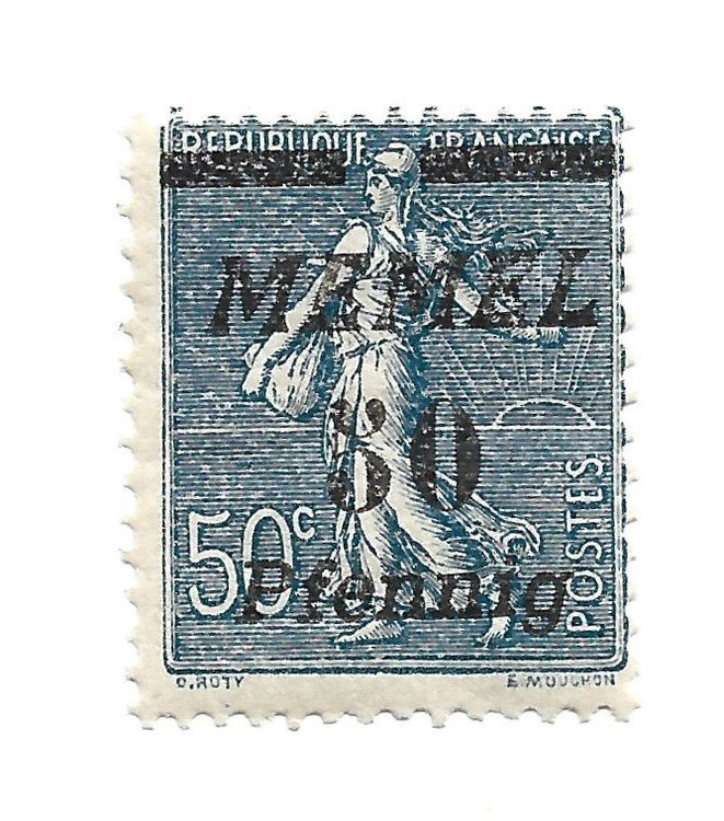 Memelgebiet-80 Pfennig/Überdruck (Neu (gemäss Beschreibung)) in Hittnau für CHF 1 – mit ...