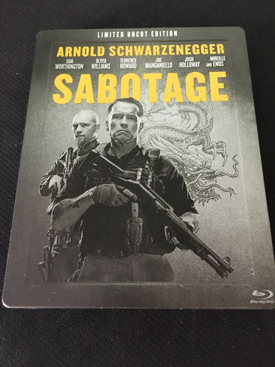 Sabotage [Blu-ray] Steelbook (Gebraucht) in St.Gallen für CHF 5.9 – mit ...