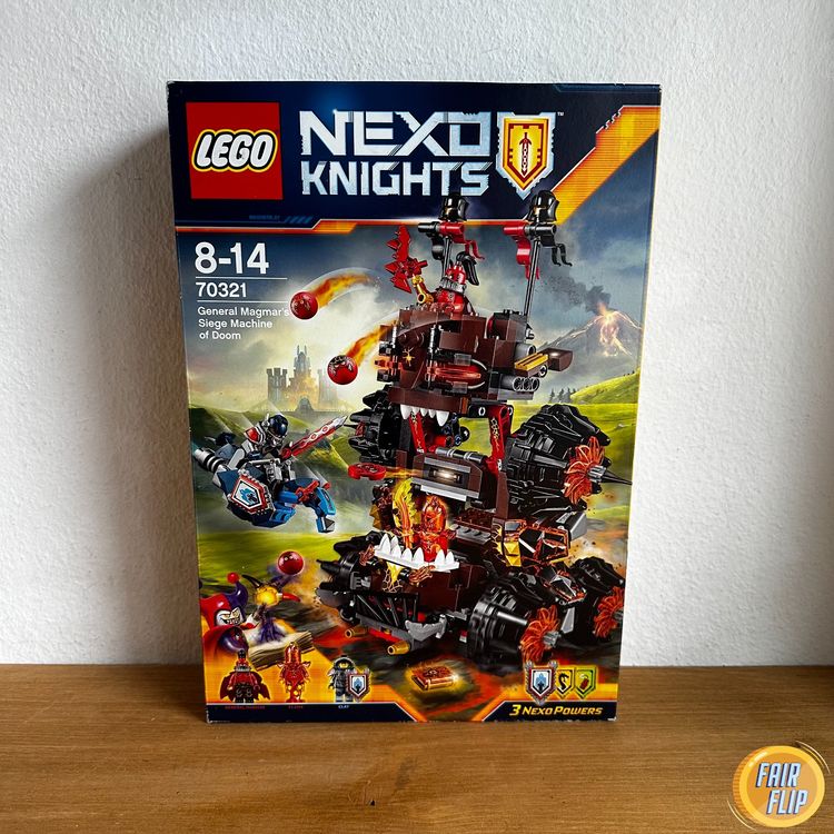 LEGO 70321 Nexo Knights - General Magmars S. Machine of Doom (Neu und ...
