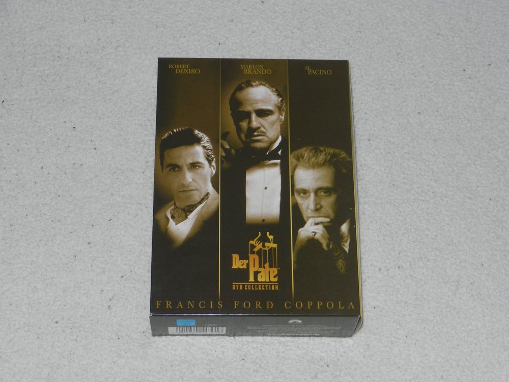 DVD COLLECTION AL PACINO,MARLON BRANDO - DER PATE I-III NEU! (Neu und originalverpackt) in Chur ...