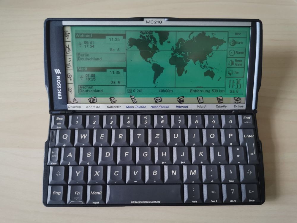 Retro-PDA Ericsson MC218 / Psion Series 5mx (funktioniert) (Gebraucht ...