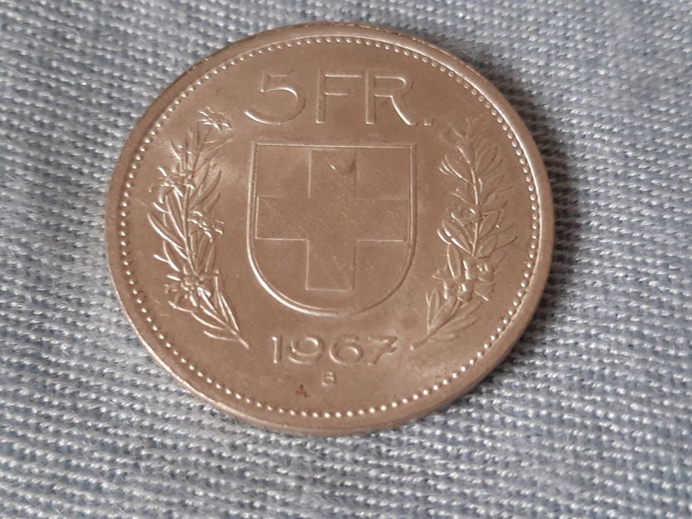 5 Franken, 1967 | Kaufen auf Ricardo