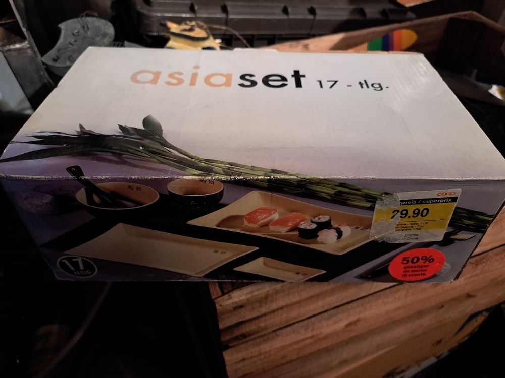 Asia set 14teilig neu ovp (Neu und originalverpackt) in Oberegg für CHF ...