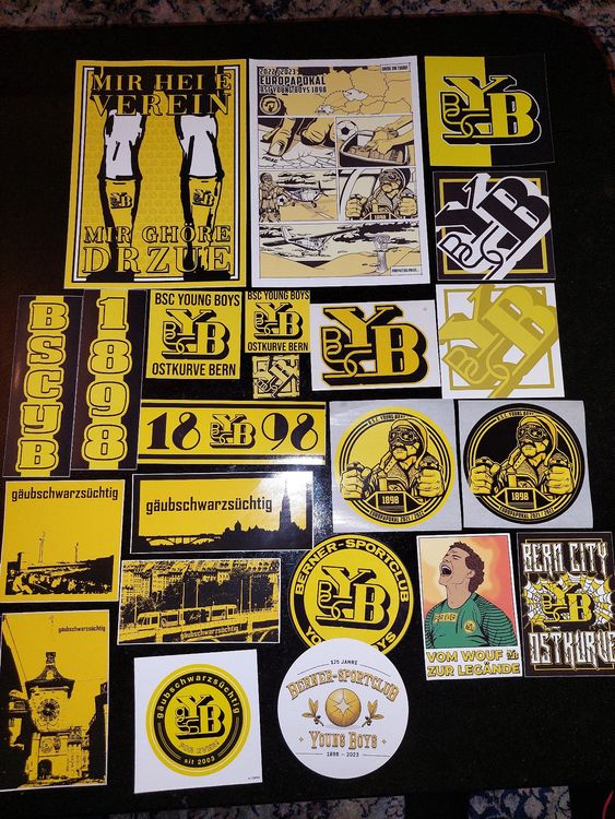 BSC YB FAN STICKER! | Kaufen auf Ricardo